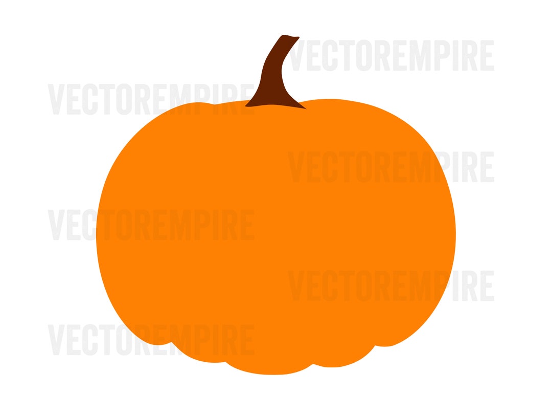 Pumpkin SVG - Fall Pumpkin Clip Art - Autumn SVG - Pumpkin Cricut Files ...