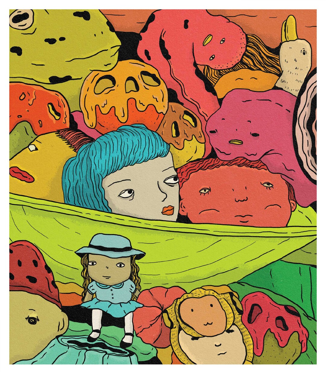 Weird Creatures Art Print - Etsy