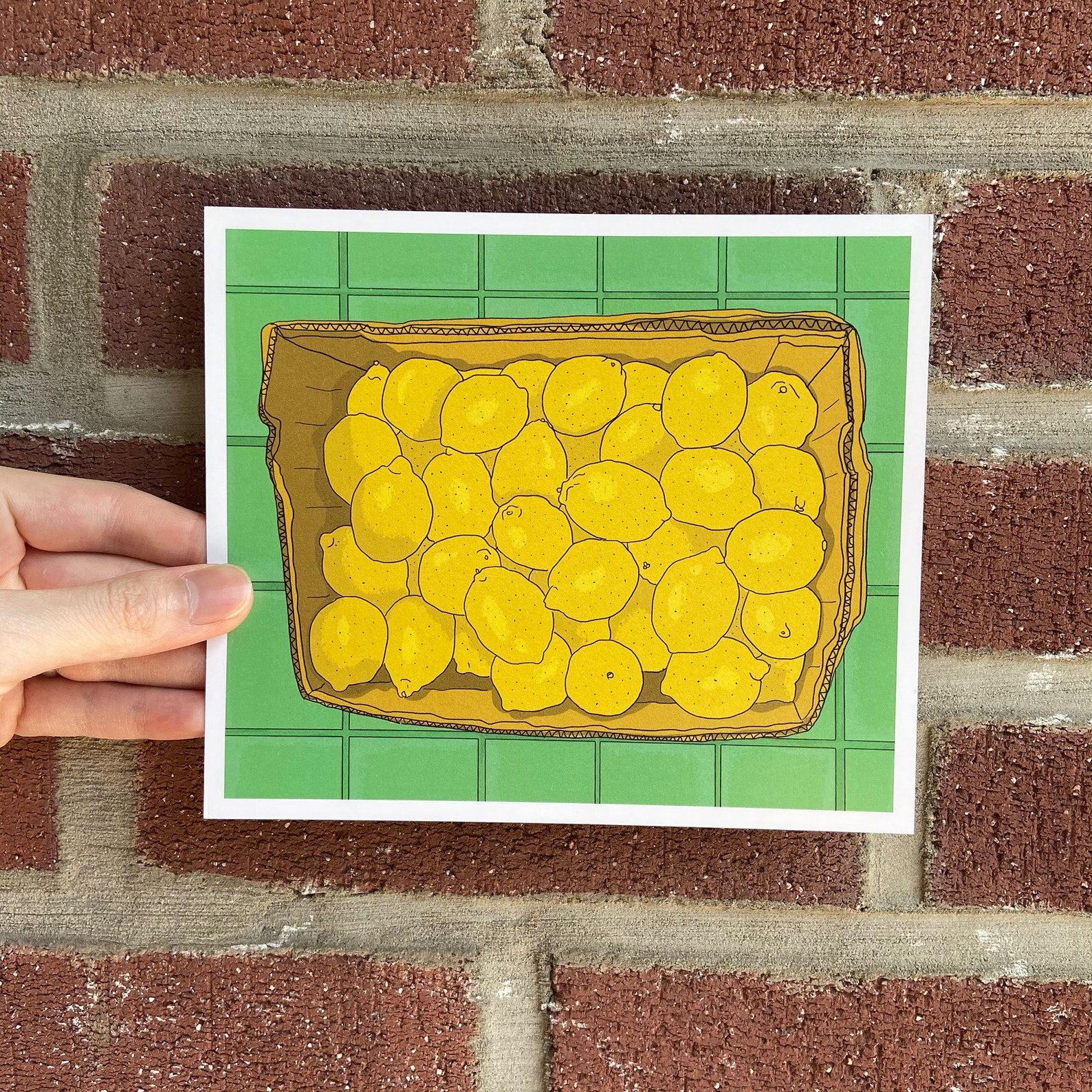 Lemons Box Art Print - Etsy