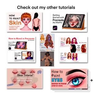 Procreate Tutorial/how to Paint Eyes -procreate Step by Step (for ...