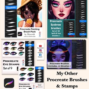 Procreate Lips/ Procreate Stamps/procreate Face - Etsy