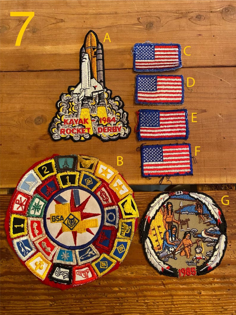 Boyscout & Cubscout Patches - Etsy