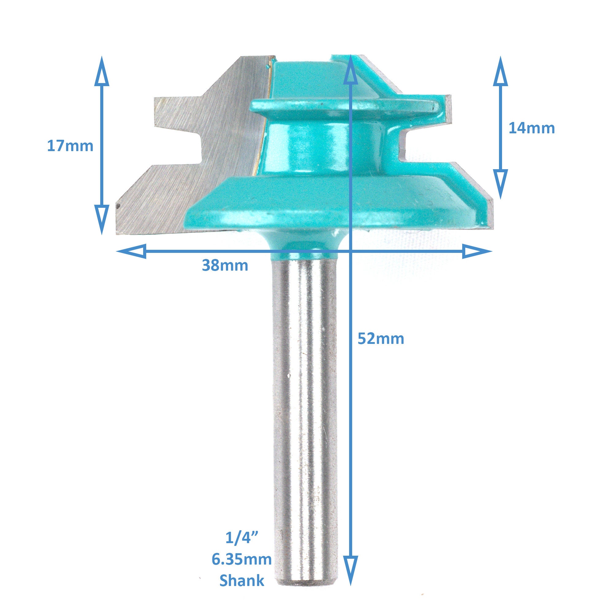 Mitre Lock 38mm Diameter 45 Degree 1/4 6.35mm Shank - Etsy UK