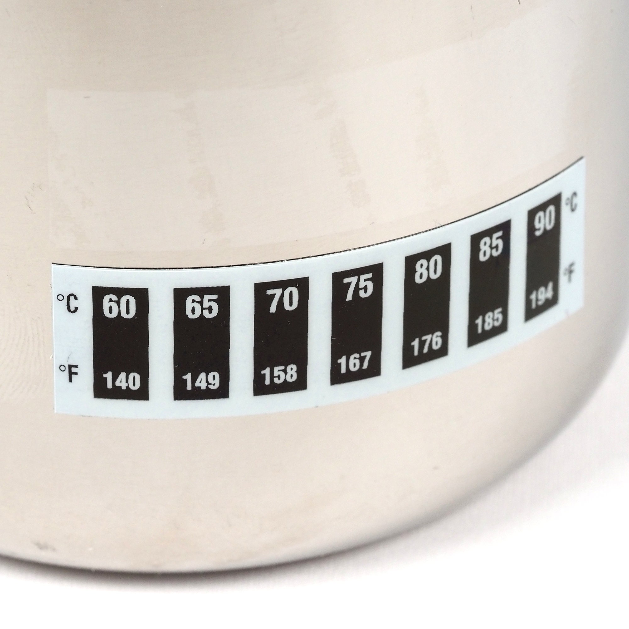 60 tot 90 graden Celsius Temperatuur Gevoelige Sticker | Etsy