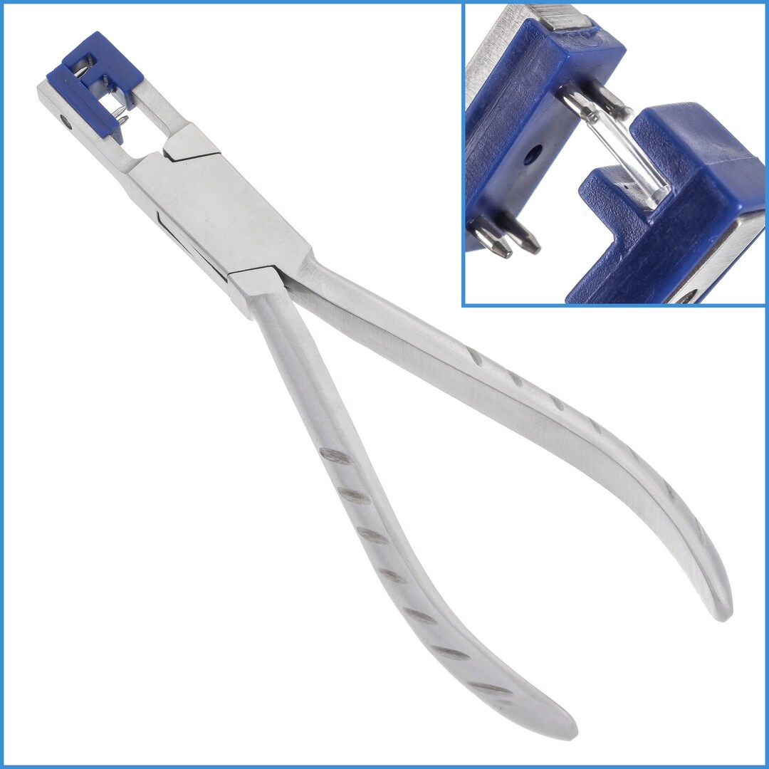 Pin Grommet Insert Remover Compression Plier Rimless Optician Tool for ...