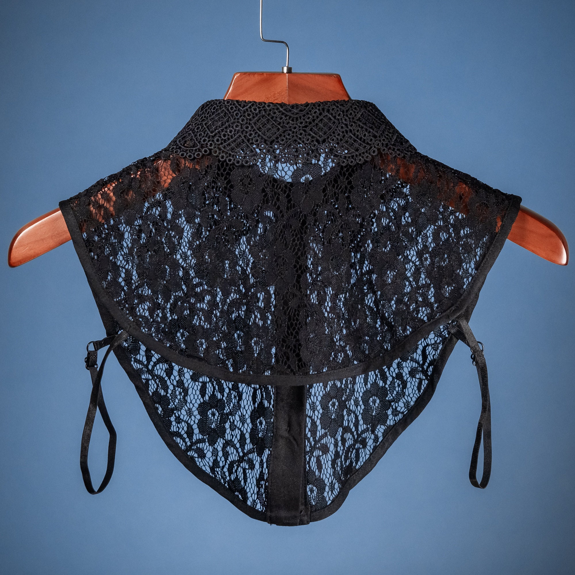 Black False Decorative Lace Collar Design for Women Girls - Etsy Australia