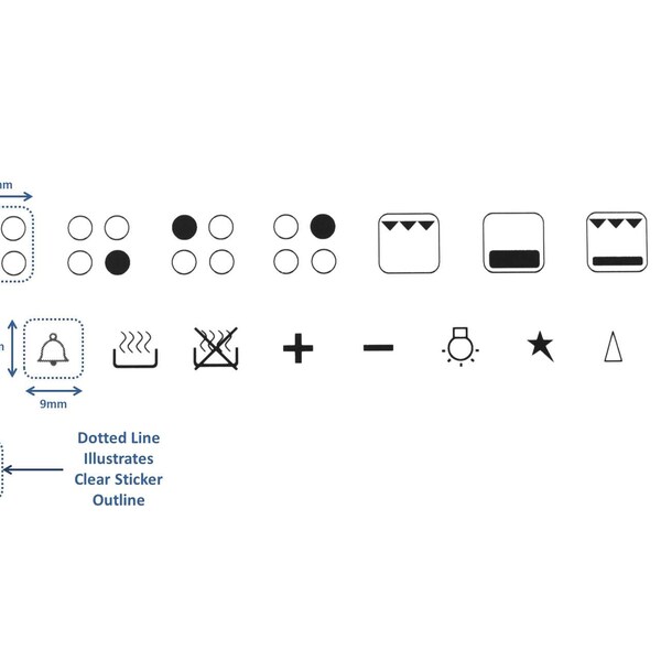 Oven Temperature Stickers - Etsy