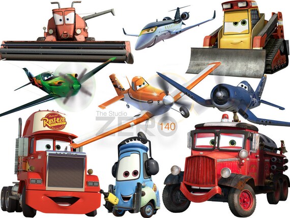 Disney Pixar Planes Dusty Skipper Aircraft Cars Lightning