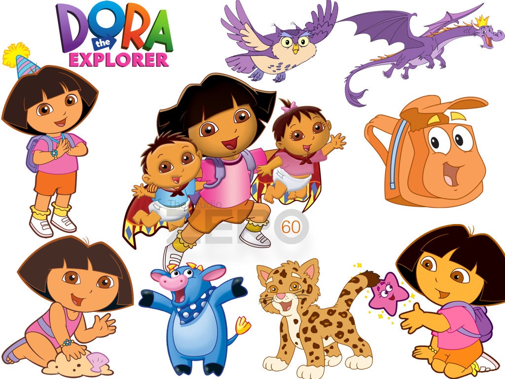 Dora The Explorer Clipart
