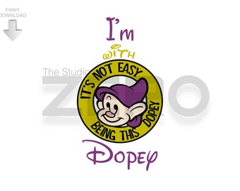 Dopey Clipart | Etsy