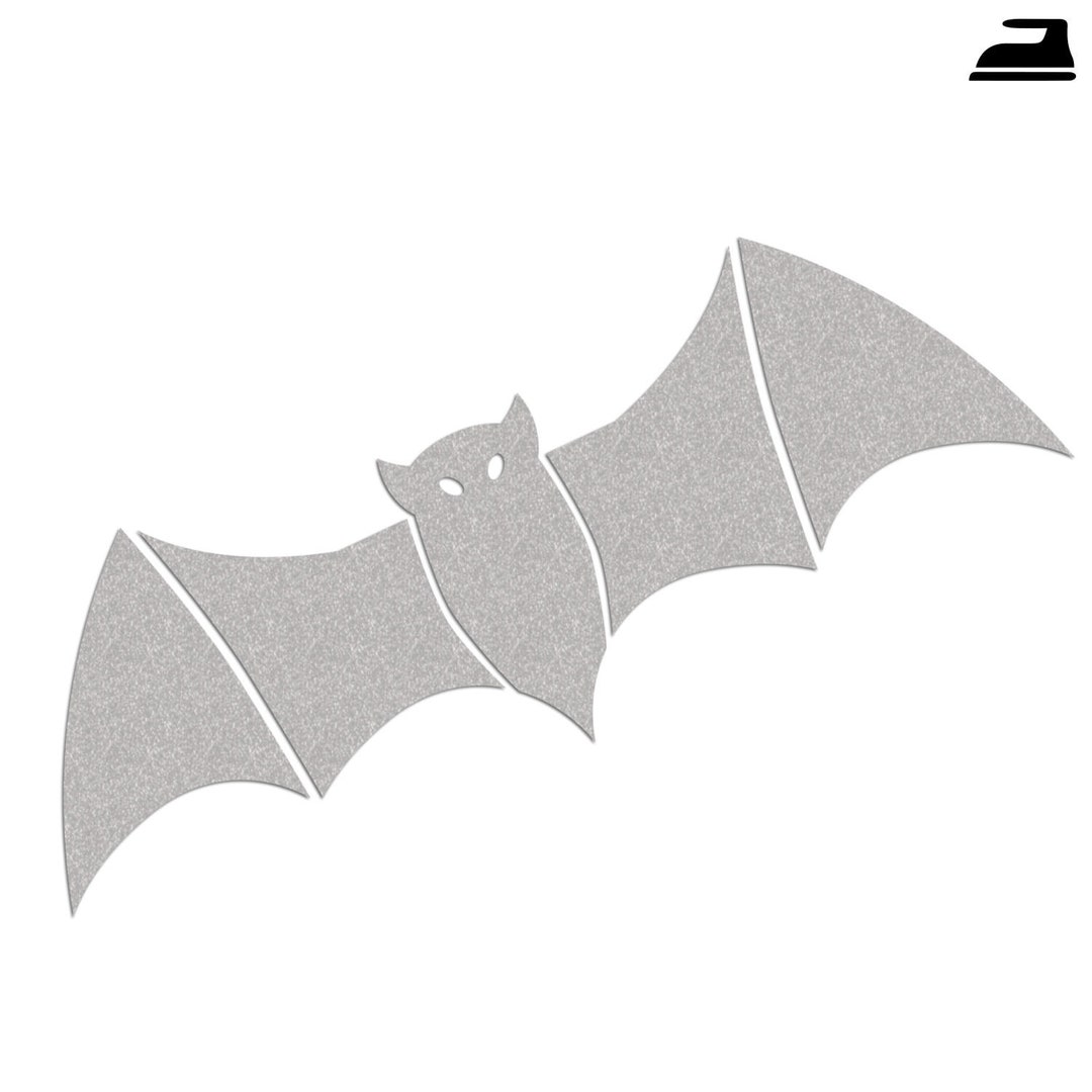 Reflector Ironing Image Bat, Bat Made of Reflective Iron-on Film - Etsy
