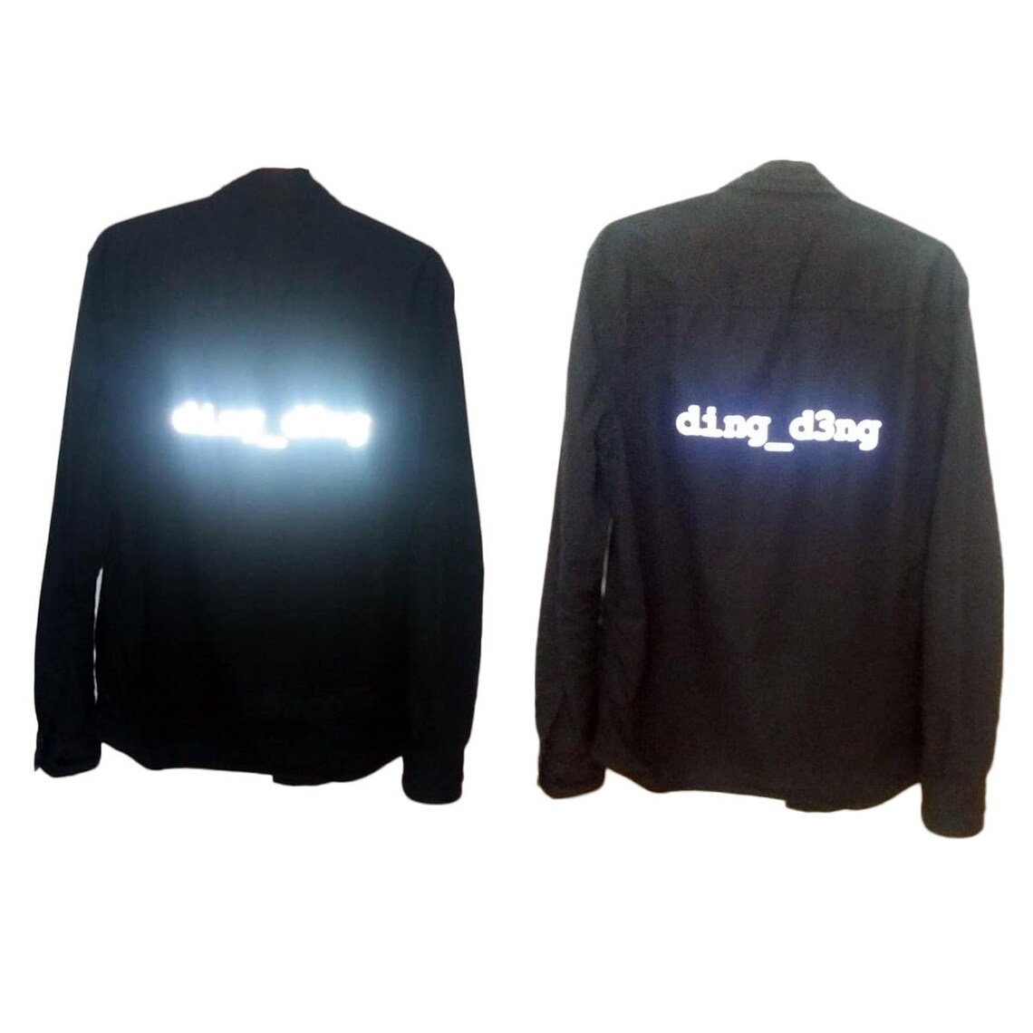 Reflective Iron-on Name, Iron-on Reflector for Children, Iron-on Decale ...