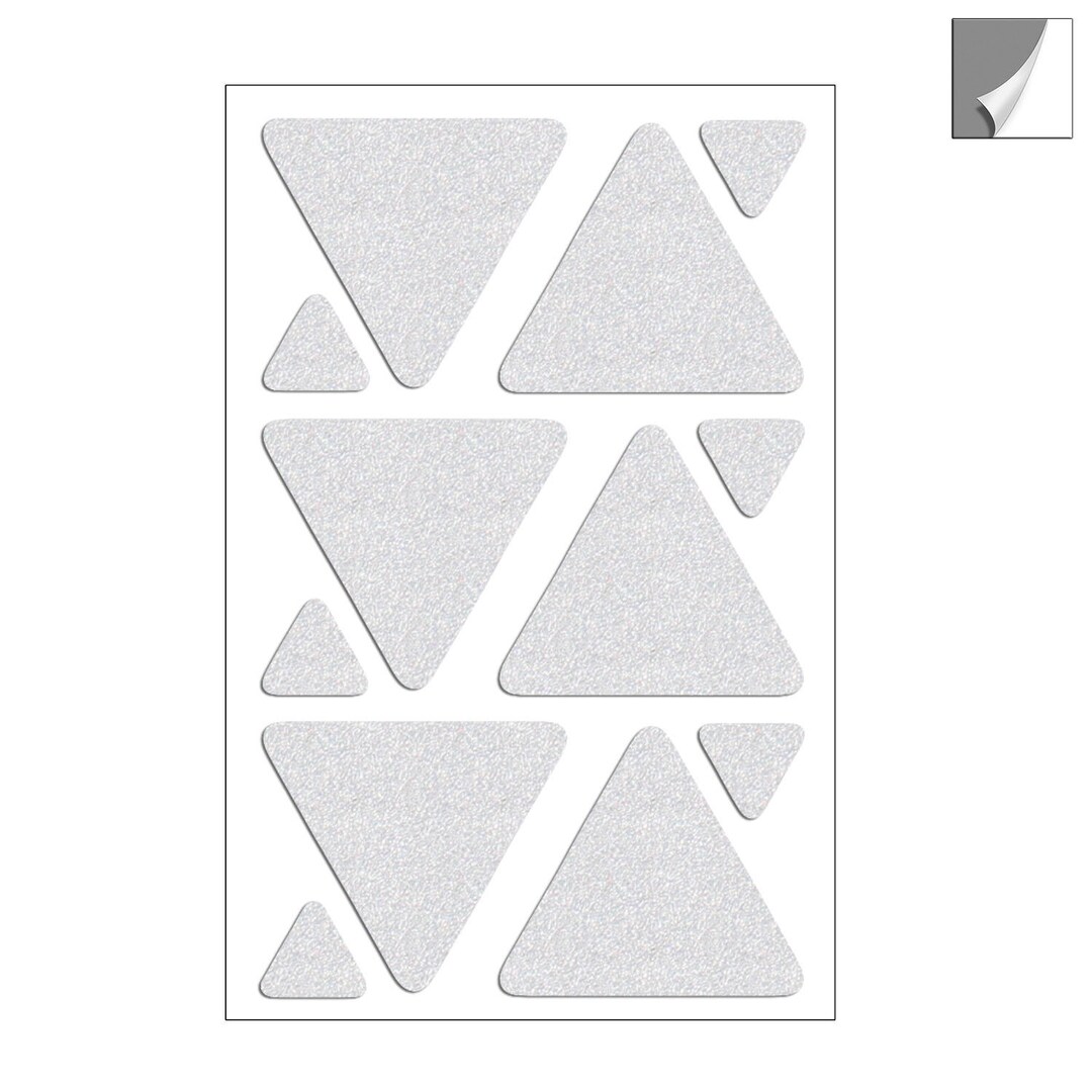 Reflector Triangles for More Safety 12-piece Reflector Set - Etsy