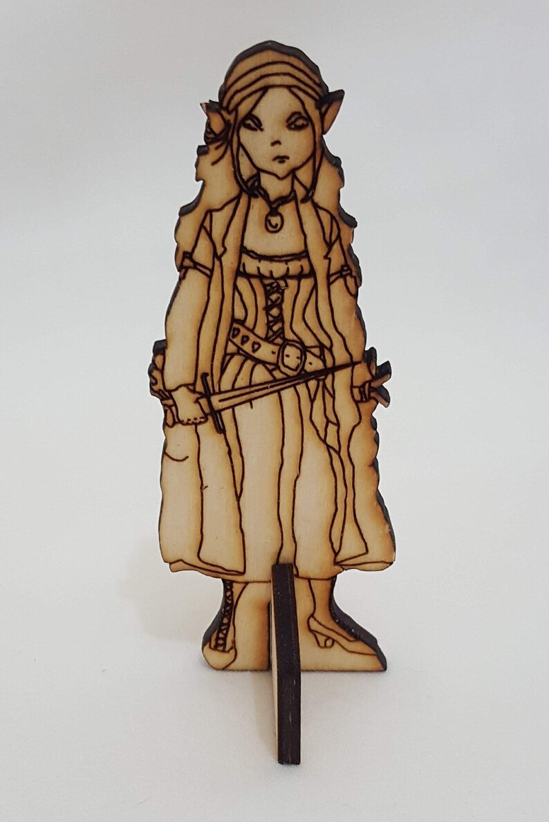 RPG Figures & Miniatures - Dungeons and Dragons - Laser Cut - Etsy