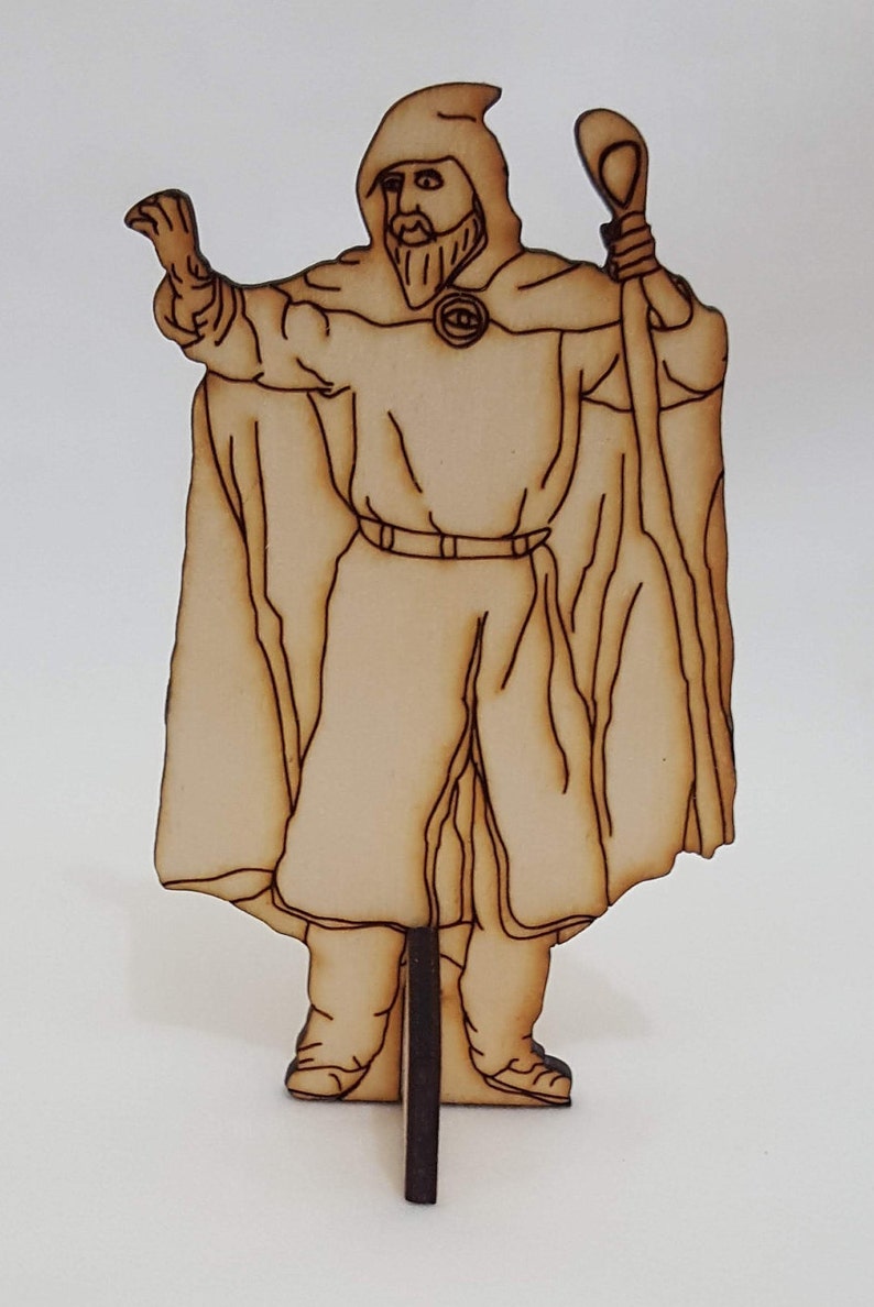 RPG Figures & Miniatures - Dungeons and Dragons - Laser Cut - Etsy