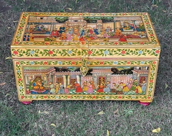 Vintage Sandook Box - Etsy