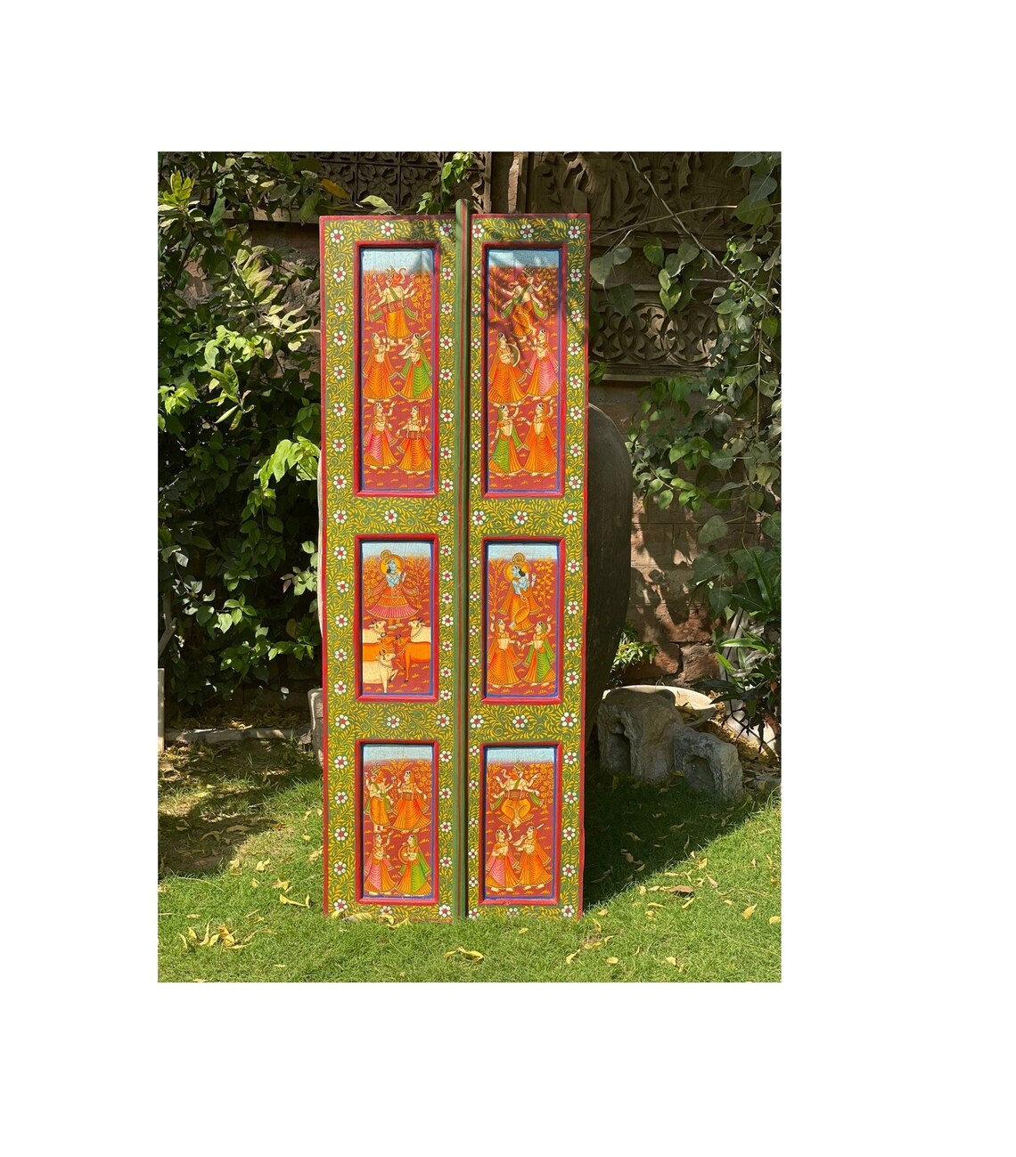 Vintage Indian Door, Set of Doors, Indian Doors, Recycled Teak Wood ...
