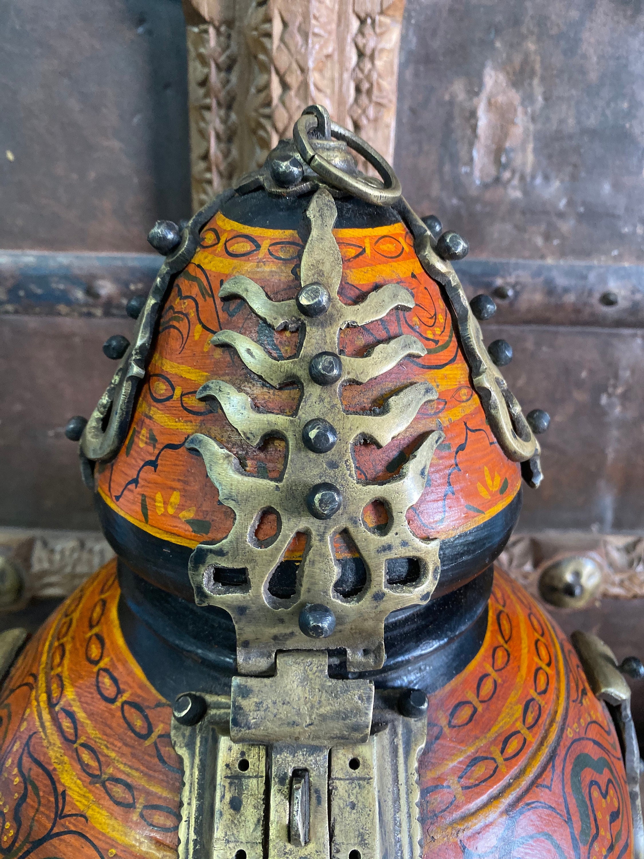 Wooden Vintage Beautiful and Amazing Kerala Box/ Red Nettor Petti ...
