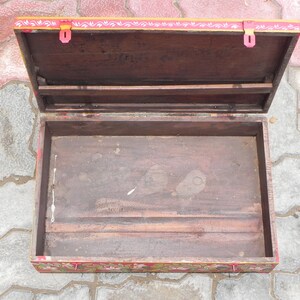 Vintage Trunk Box, Old Box, Indian Wedding Trunk/ Trunk Box From 1940s ...