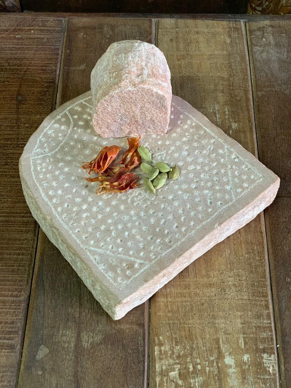 Stone Silbatta, Sil Batta Portable Ammikallu or Grindstones Hand ...