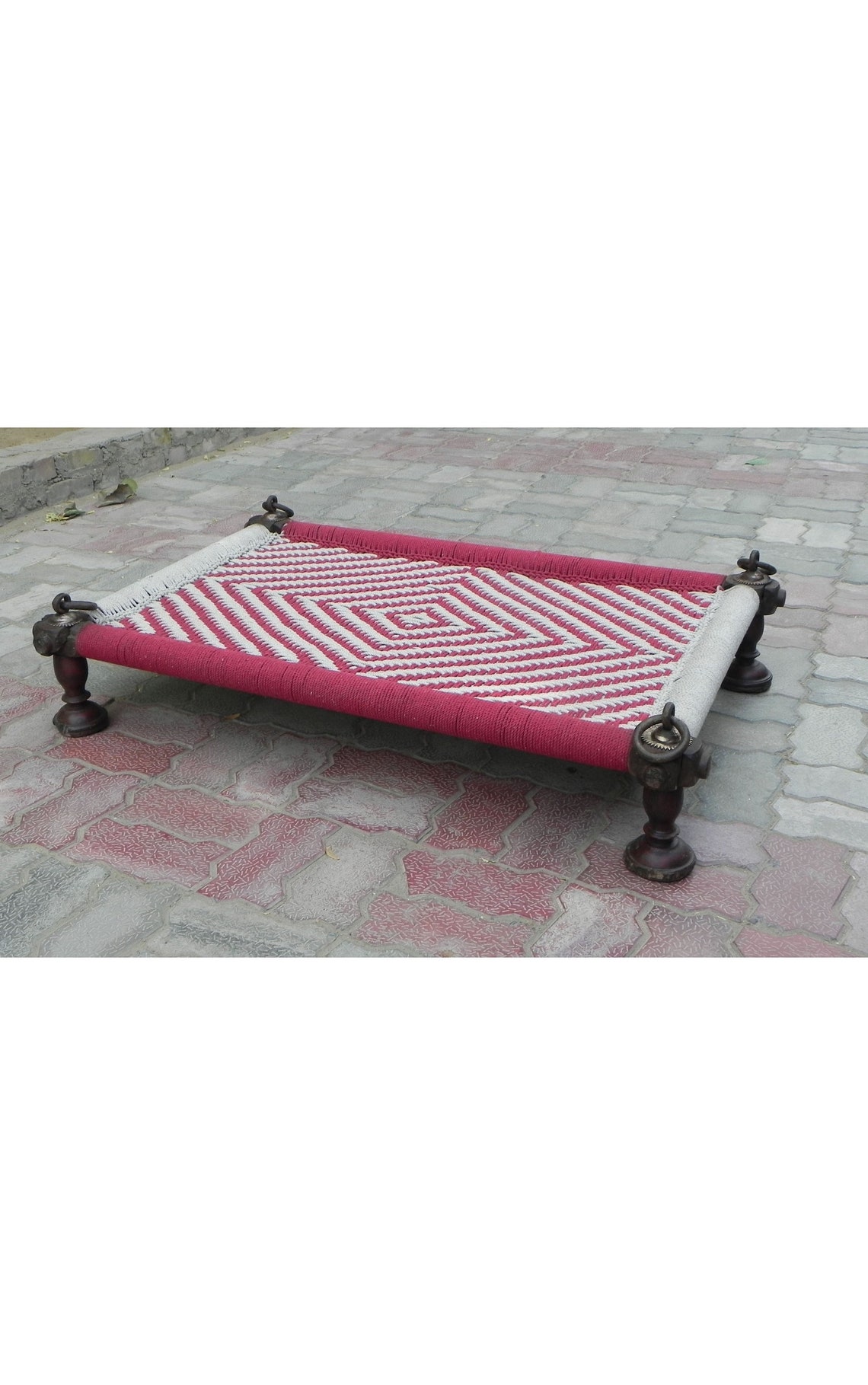 Charpai Bed, Charpoy , Wooden Khatiya, Indian Khaat Bed - Etsy
