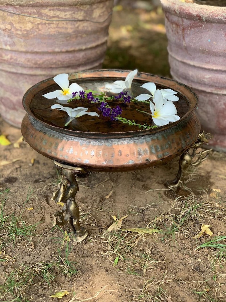 Vintage Brass Uruli, Kerala Uruli Water Pot - Etsy