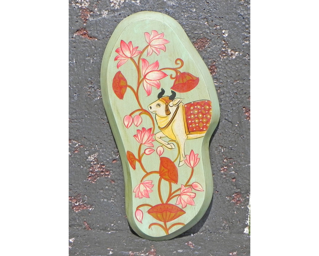 Wooden Hand Painted Wall Panel/ Wooden Painted Frame/ Wooden Hand ...