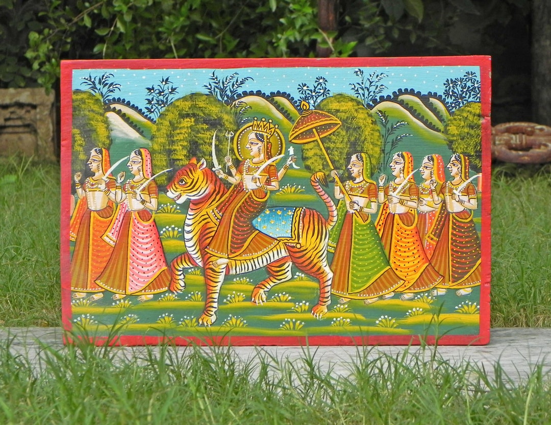 Wooden Hand Painted Wall Panel/ Wooden Painted Frame/ Wooden Hand ...