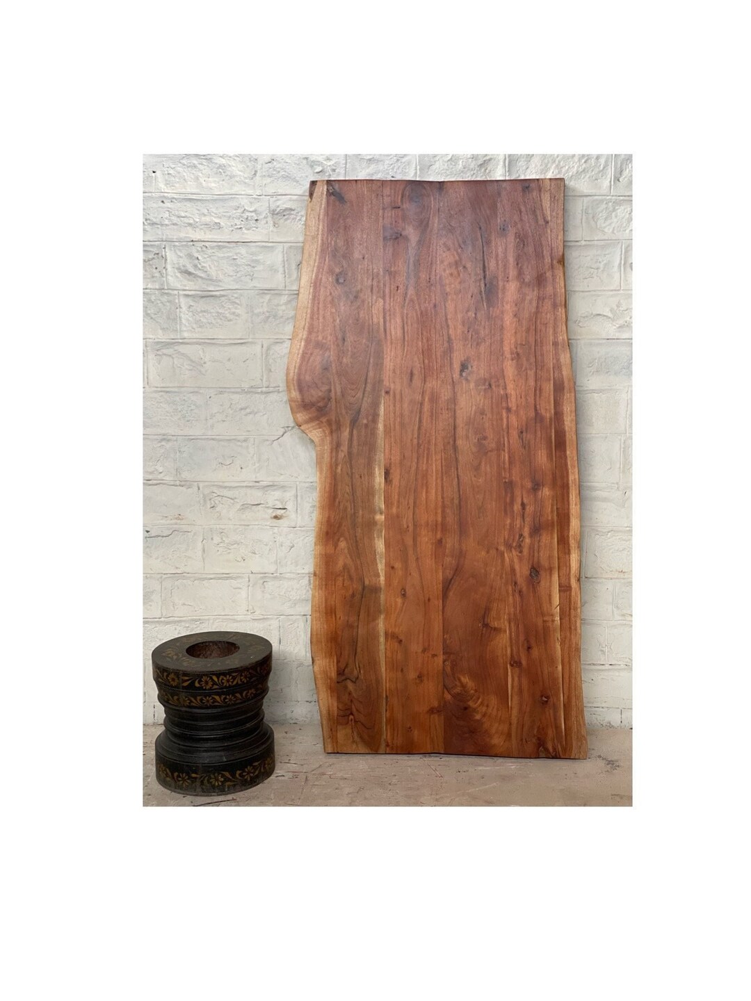 Rustic Acacia Wood Live Edge Dining Table Top, Acacia Wood Coffee Table ...