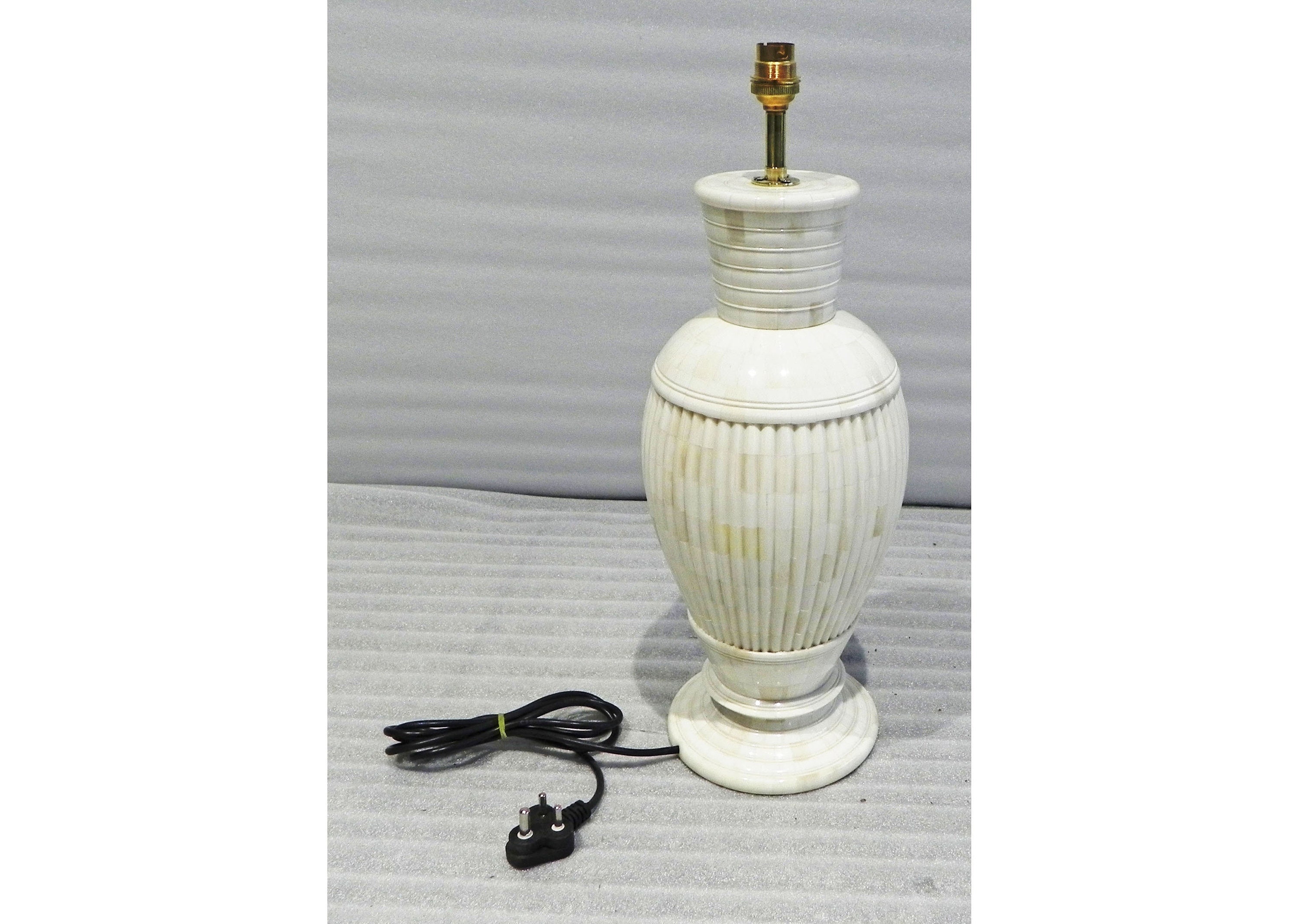 Vintage Looking Lamp , Beautiful Lamp, Desk Lamp, Table Lamp, Bone ...