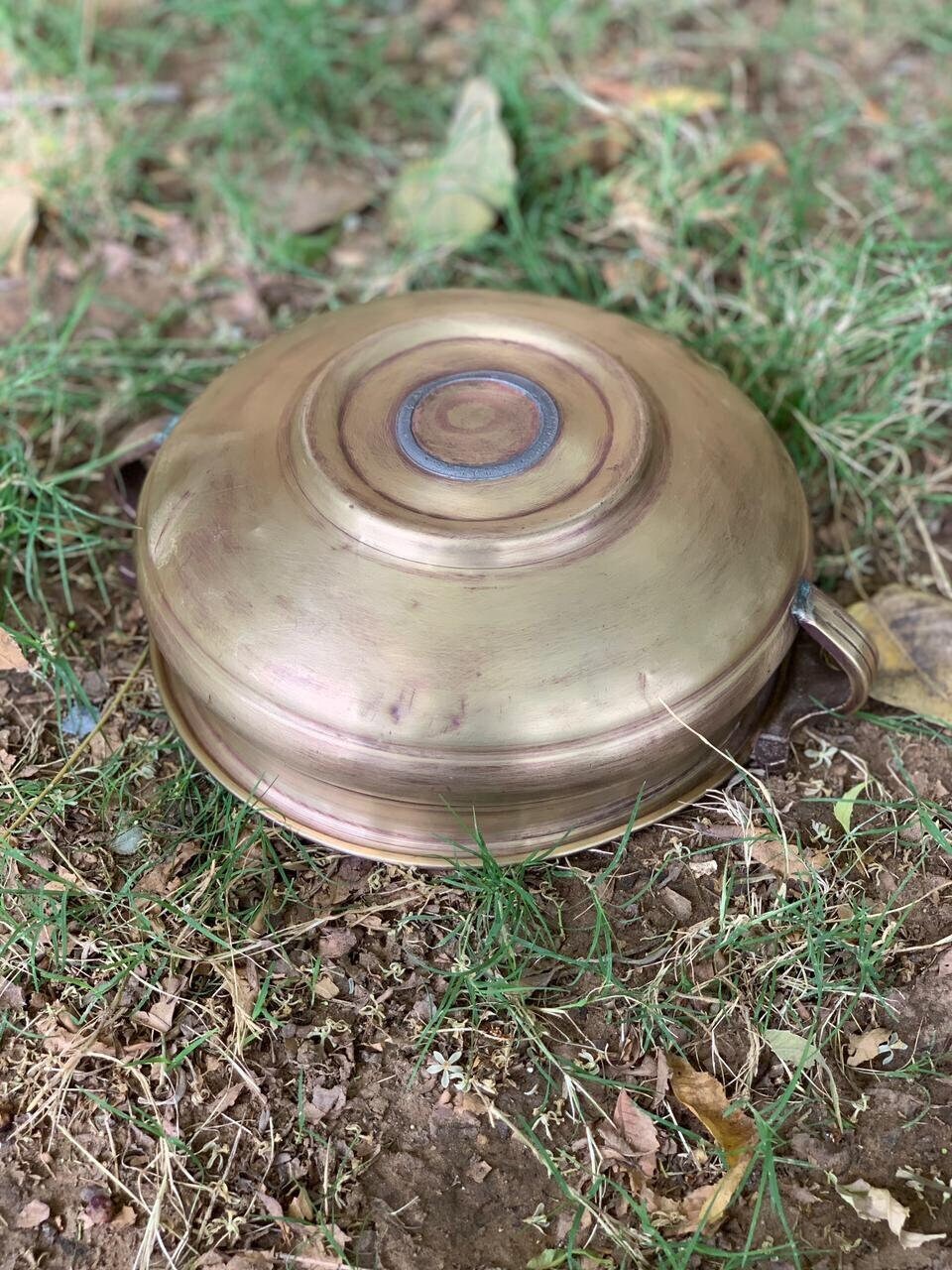 Brass Uruli/brass Hand Made Uruli/brass Flower Pot/ Brass Cooking ...