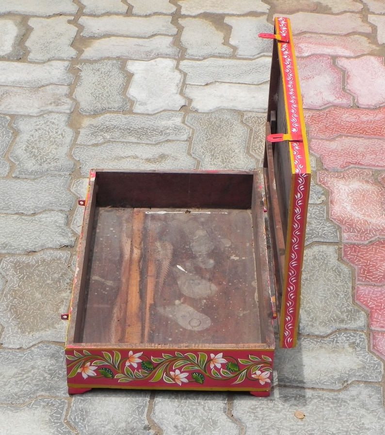 Vintage Trunk Box, Old Box, Indian Wedding Trunk/ Trunk Box From 1940s ...