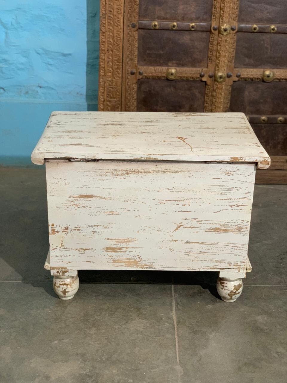 Indian Storage Chest, Vintage Indian Trunk, Dowry Chest, Hope Chest ...