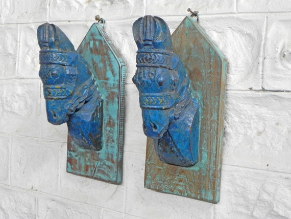 Carved Horse Bracket Vintage Carved Wall Bracket Carved Wall - Etsy