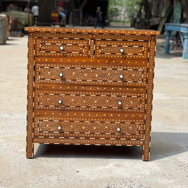 Bone Inlay Dresser - Etsy
