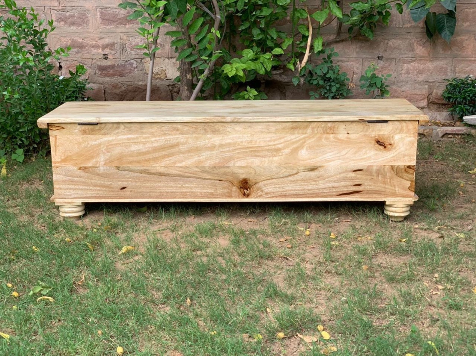 Vintage Look Wooden Side Chest/ Wooden Beautiful Hand Made Chest ...