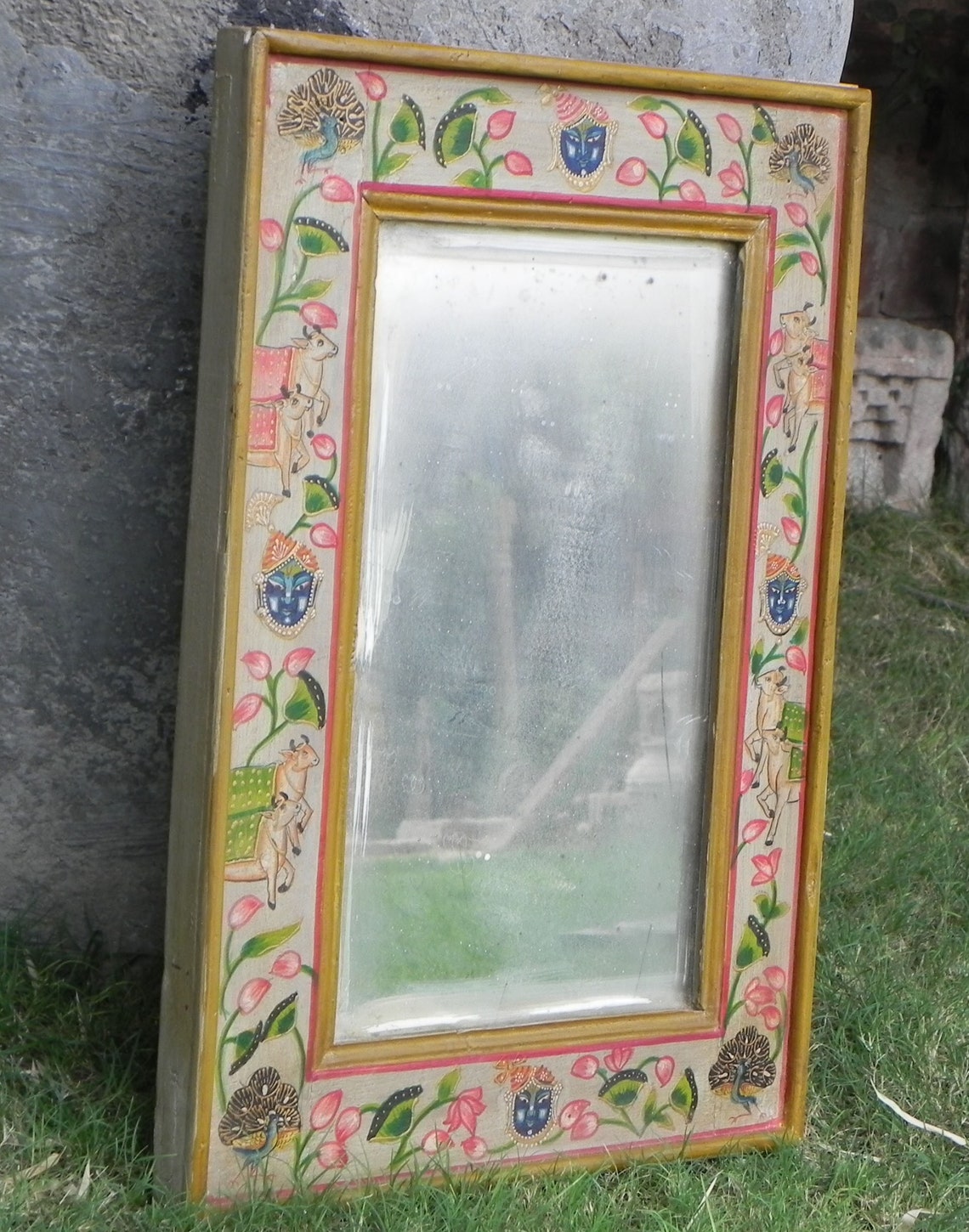 Indian Wall Frame, Indian Jharokha Frame, Mehrab Frame, Wooden Wall ...
