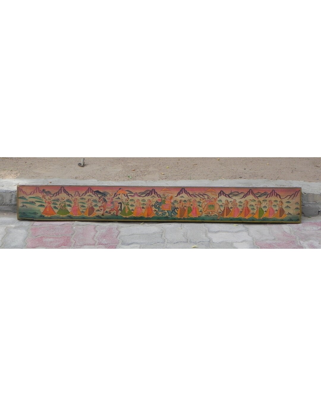 Wooden Hand Painted Wall Panel/ Wooden Painted Frame/ Wooden Hand ...
