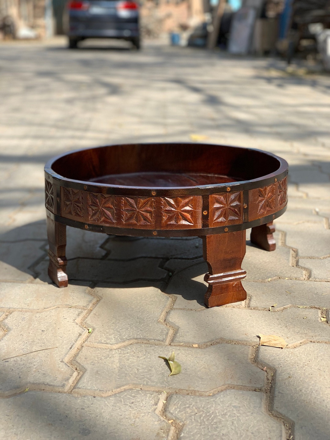 Chakki Table, Chakki Coffee Table, Indian Grinder Table - Etsy