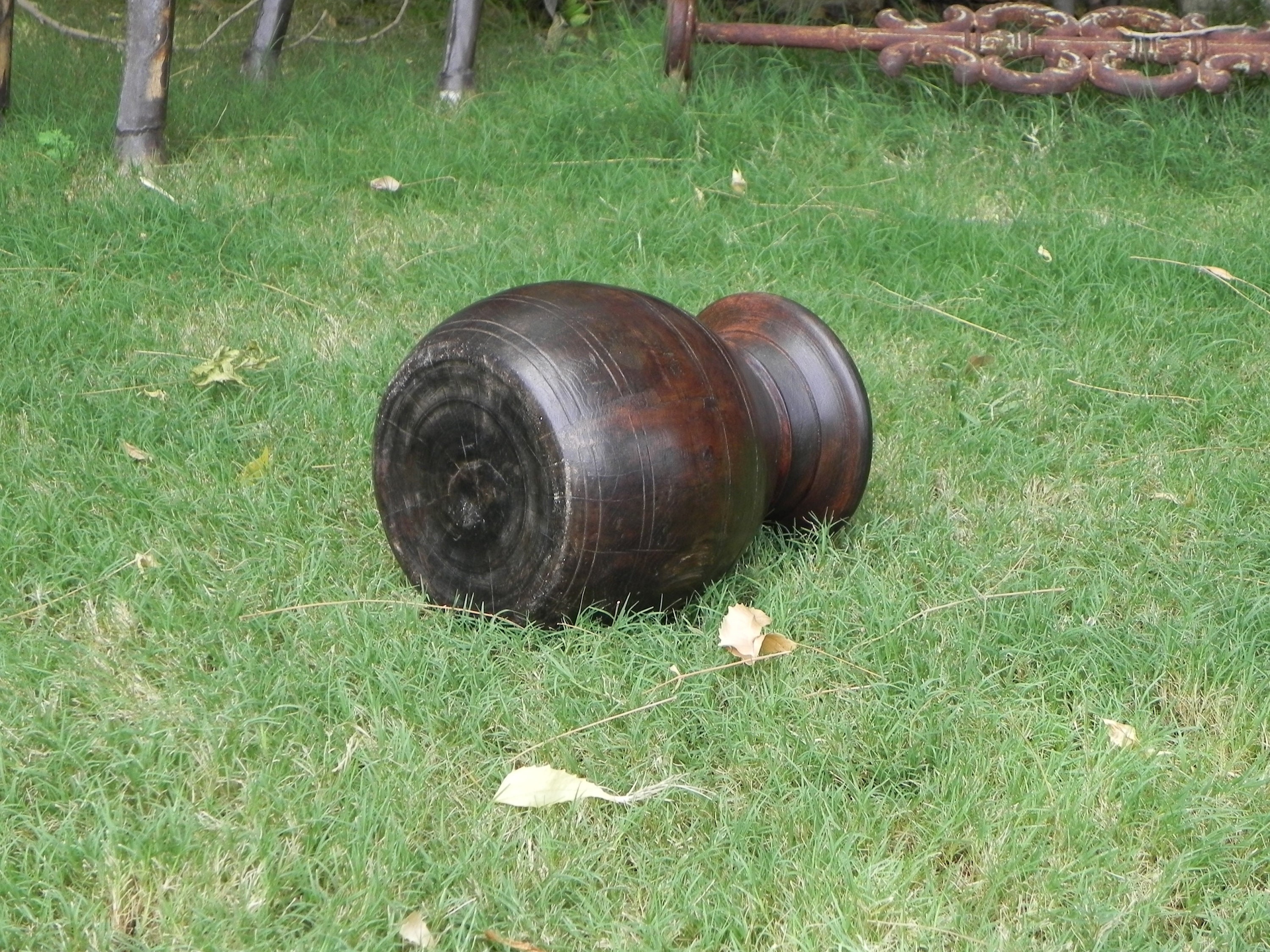 Vintage Small Water Wooden Pot Vessel Vase Farmhouse Style Decorating ...