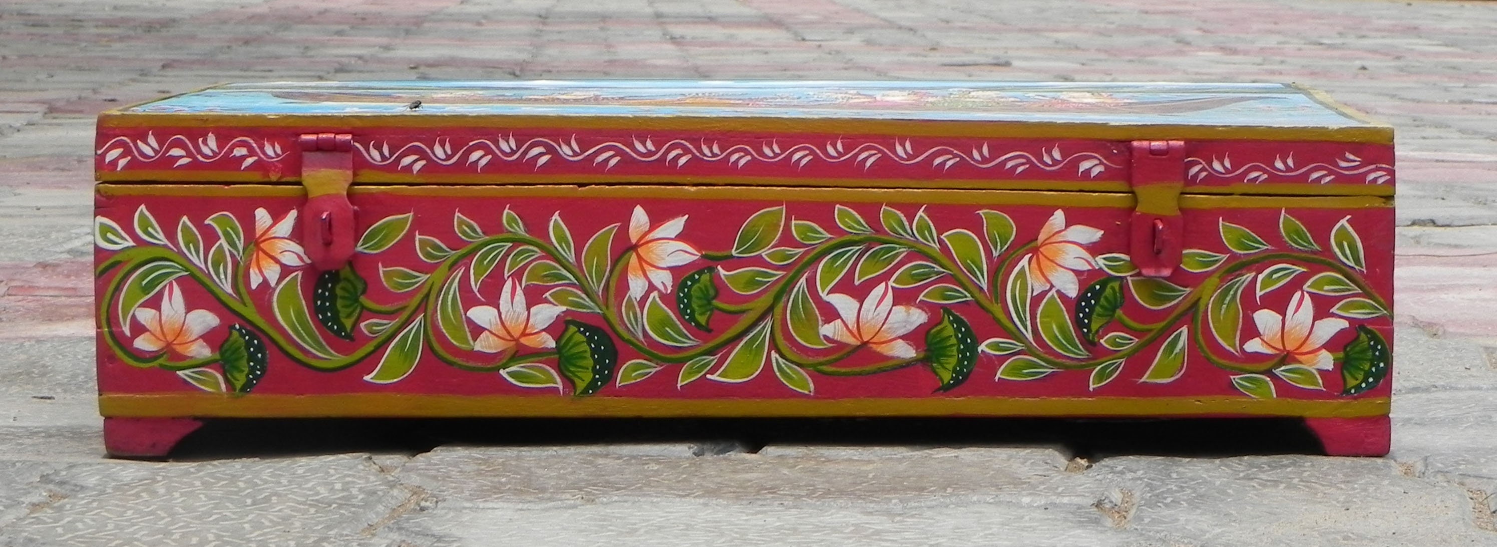 Vintage Trunk Box, Old Box, Indian Wedding Trunk/ Trunk Box From 1940s ...