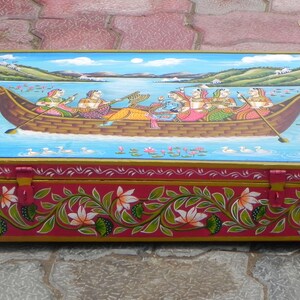 Vintage Trunk Box, Old Box, Indian Wedding Trunk/ Trunk Box From 1940s ...