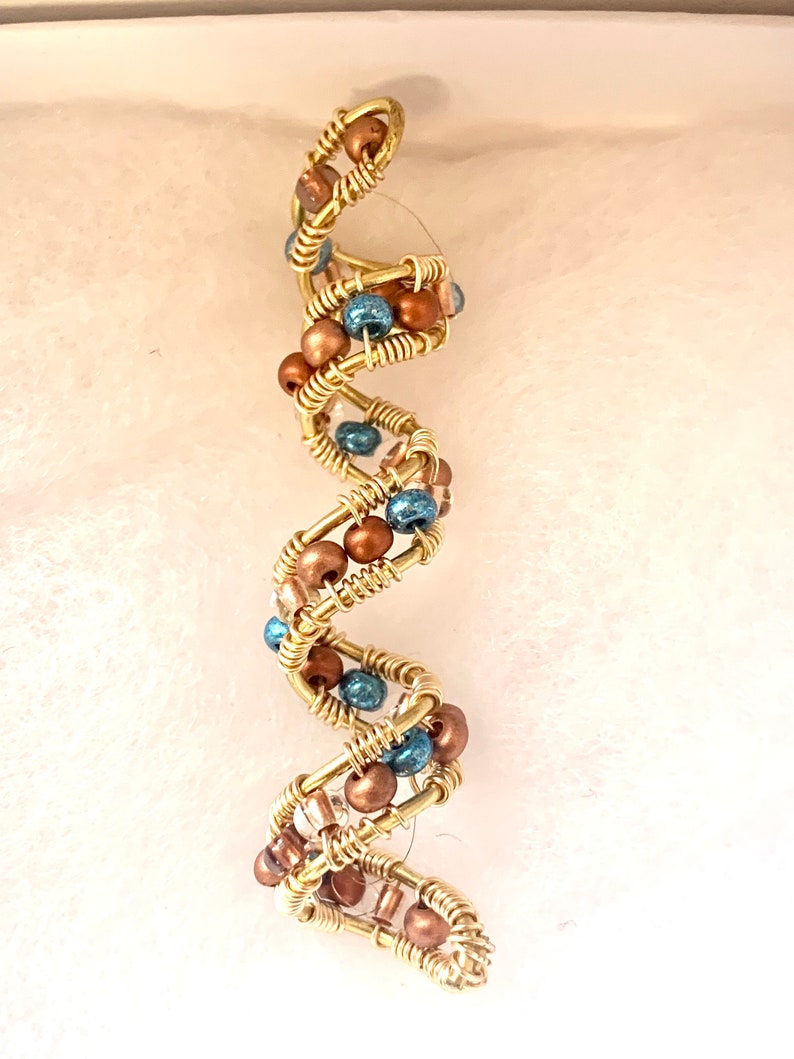 Beaded Loc Jewelry: Handmade Wire Wrap for Dreadlocks - Etsy