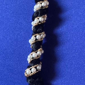 Pearl Loc Jewelry: Handmade Wire Wrap for Braids & Dreadlocks - Etsy