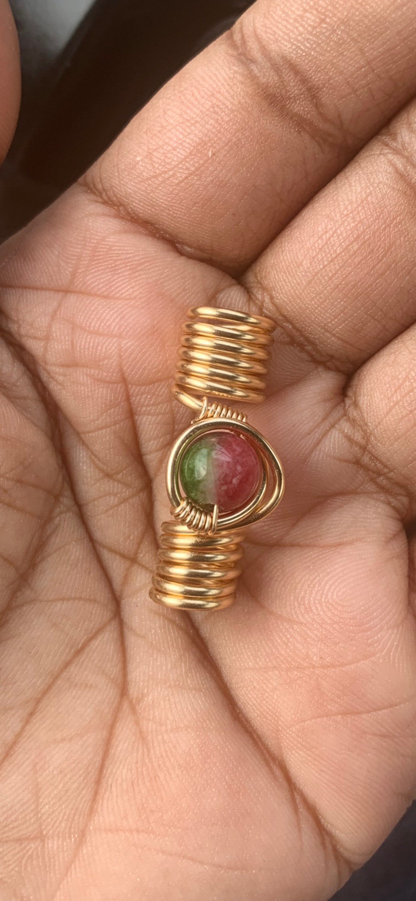 Loc Jewelry Bead for Locs, Hair Bead, Handmade Gift, Hair Jewelry ...