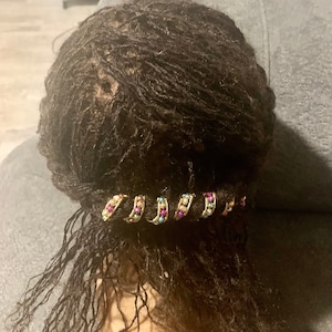 Beaded Loc Jewelry: Handmade Wire Wrap for Dreadlocks - Etsy