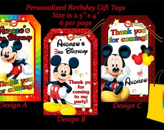 Mickey birthday | Etsy