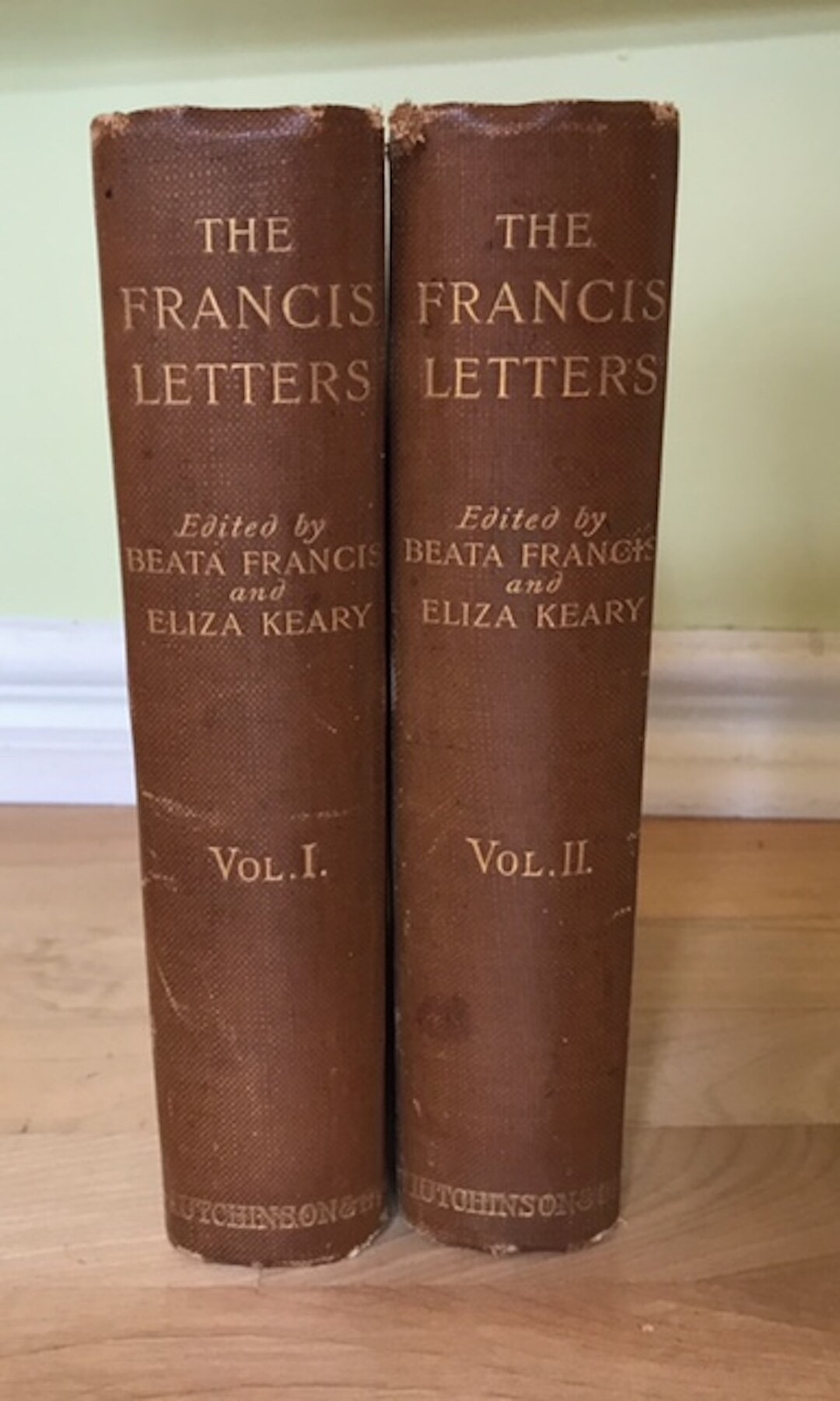 The Francis Letters, Volume I and II - Etsy