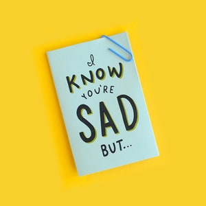 I Know You're Sad Zine - Etsy