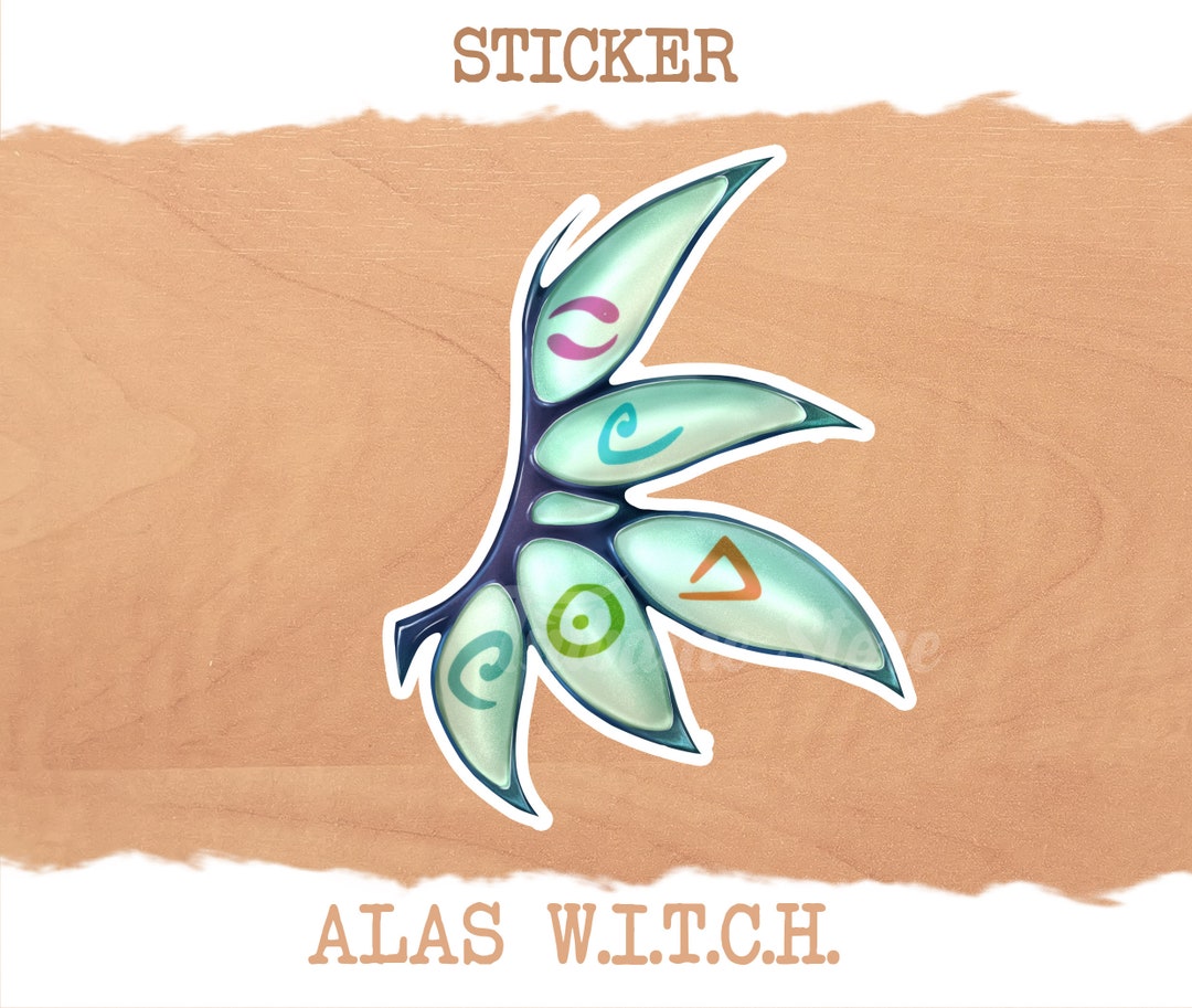 Stickers. WITCH Wings - Etsy